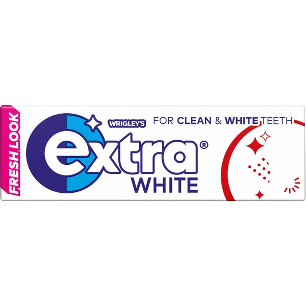 EXTRA White Chewing Gum Sugarfree 10 Pieces | Extra